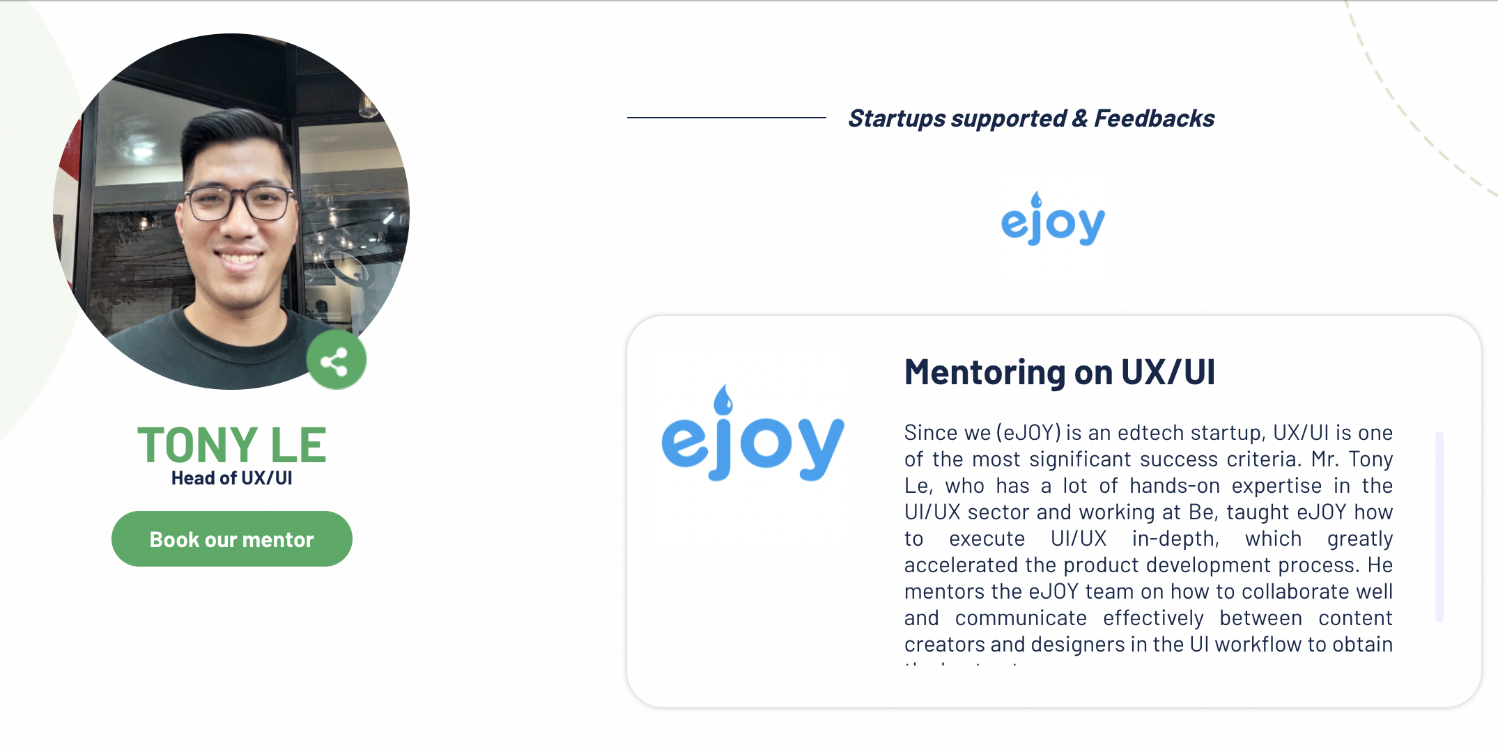 Tony Le - Head of UX/UI Be Group | www.thinkzone.vn